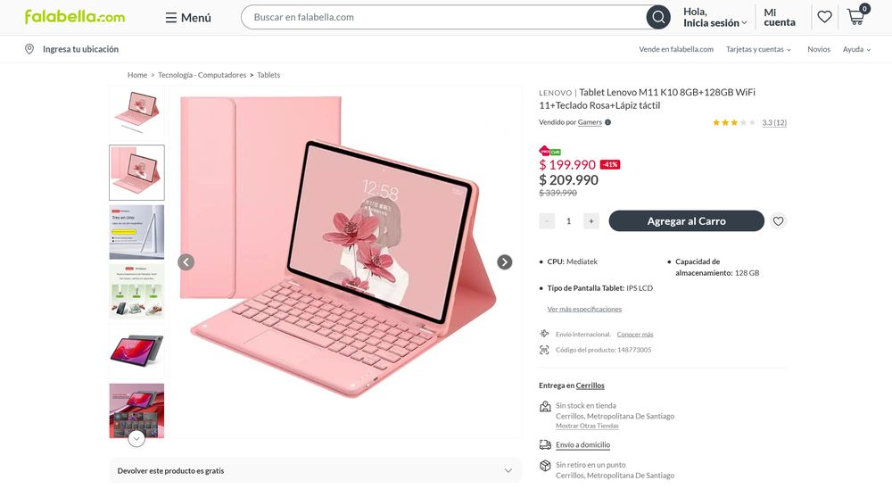 Tablet Lenovo: cuánto sale en Chile el modelo M11 de 128GB comparado ...