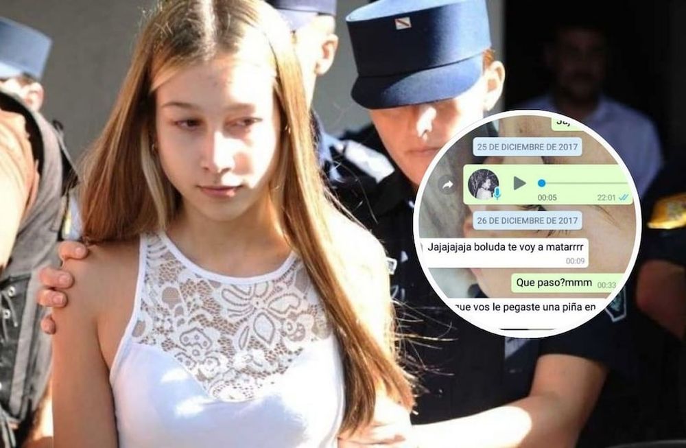 Una examiga de Nahir Galarza compartió un chat con ella donde hablaban de su relación con ...
