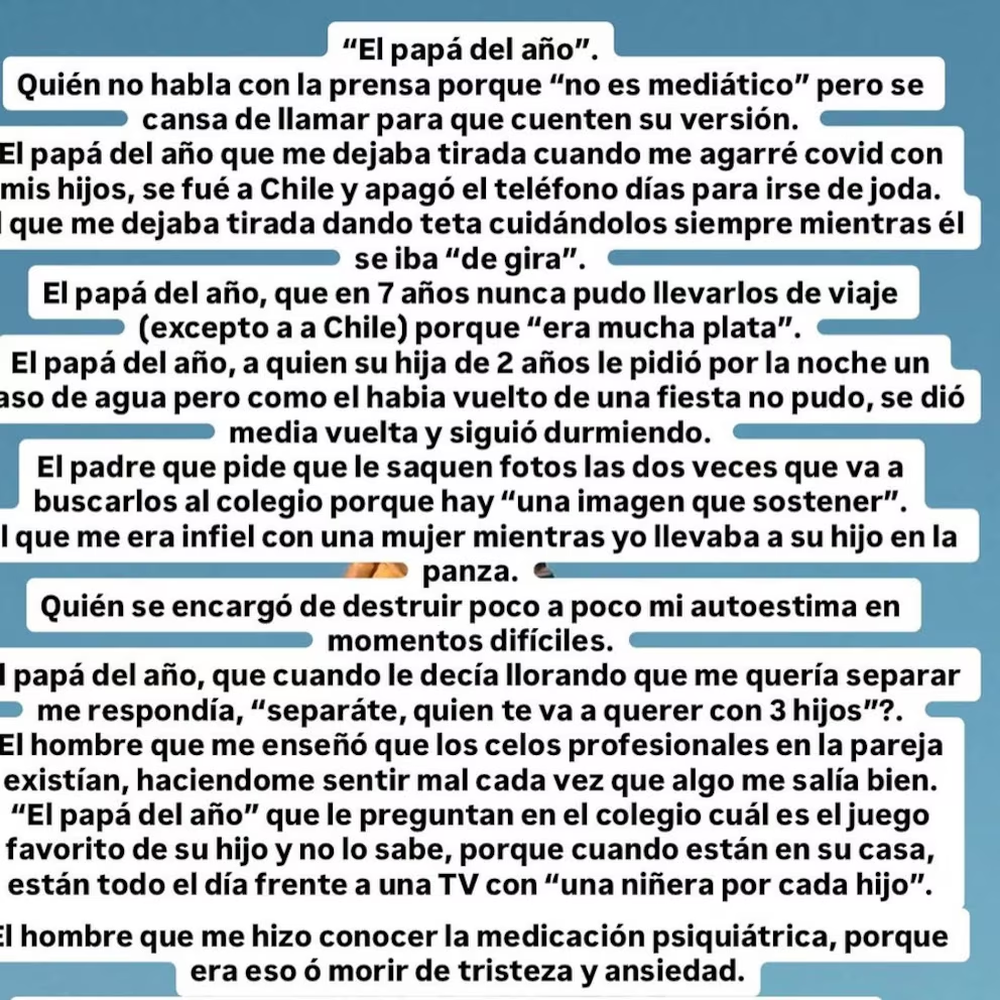 La China Suárez aún más hundida por lo que reveló Ángel de Brito: 24 de ...