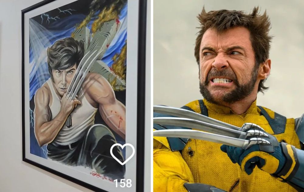 Javier Milei como Wolverine: el cuadro bizarro que el presidente ...