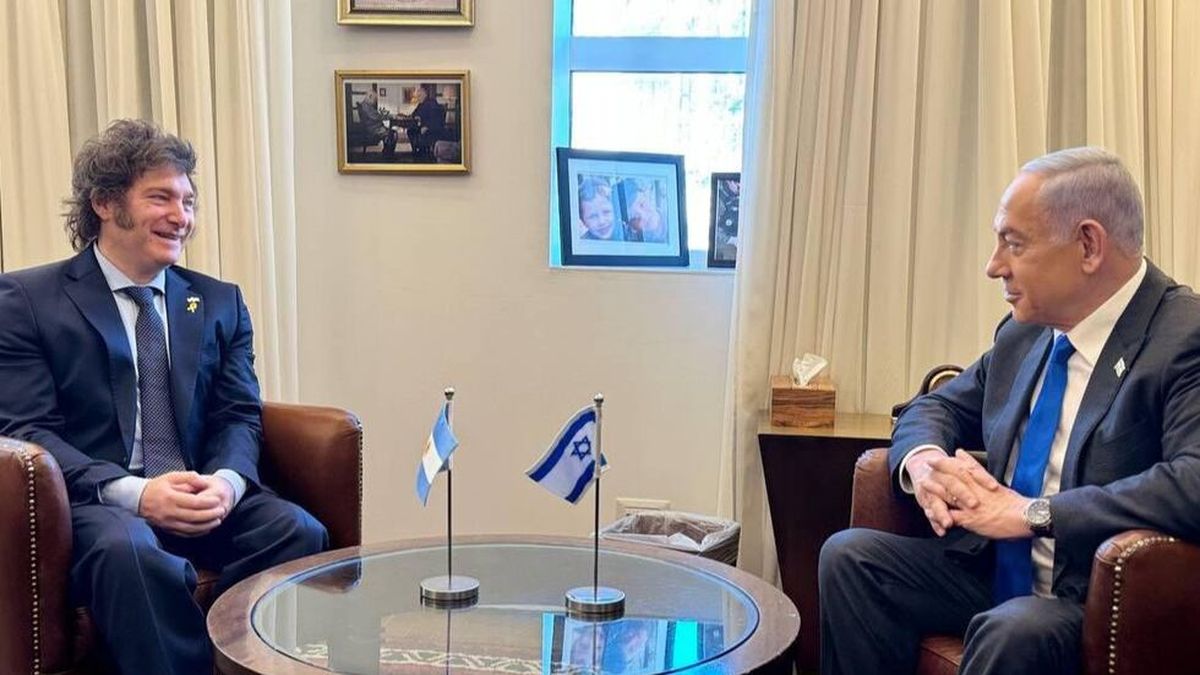 Milei se reunió con Benjamin Netanyahu y le agradeció su “firme apoyo”