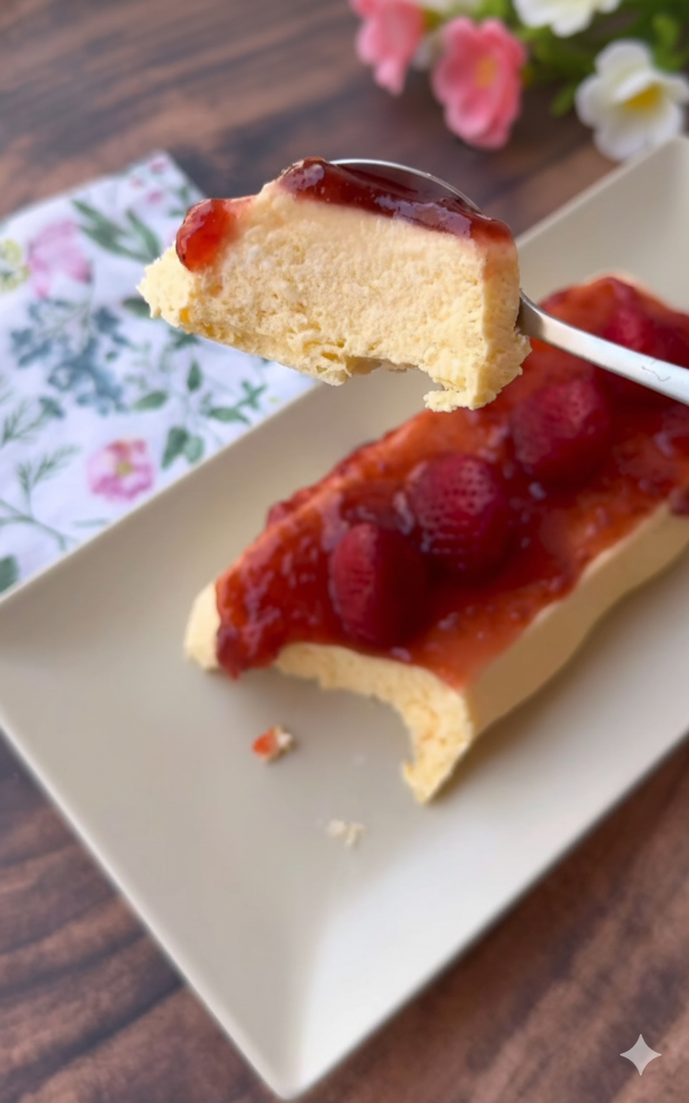 Cómo hacer un delicioso cheesecake casero de frutillas y en menos de 5 ...