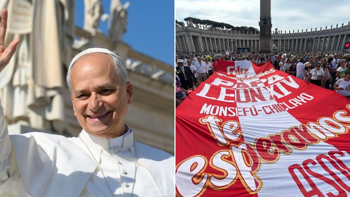El papa León XIV cumple 70 años y miles de fieles le cantaron el feliz ...
