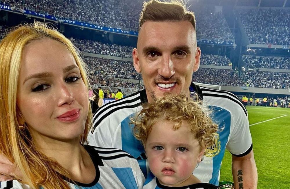 La esposa de Franco Armani explotó contra las críticas de hinchas de ...