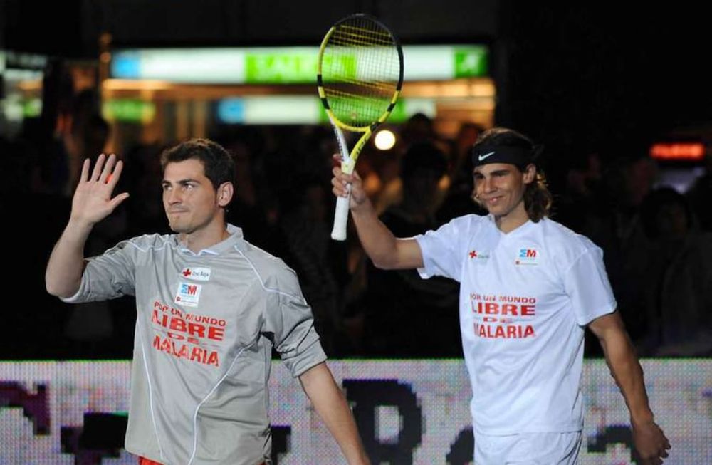 Golazos y lujos: el día que Rafael Nadal la rompió como futbolista