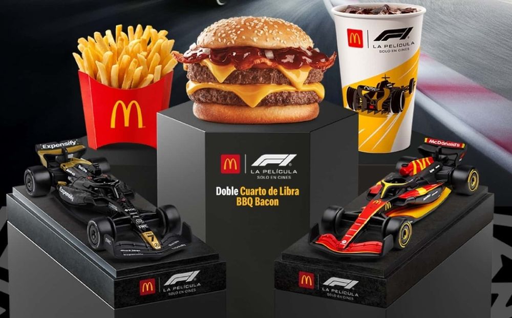 Cuánto cuestan los combos y autitos de la F1 en McDonalds Argentina