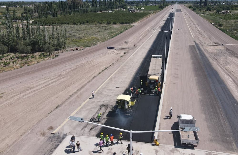 En medio de la polémica por el estado de la Ruta 7, avanza una importante obra provincial