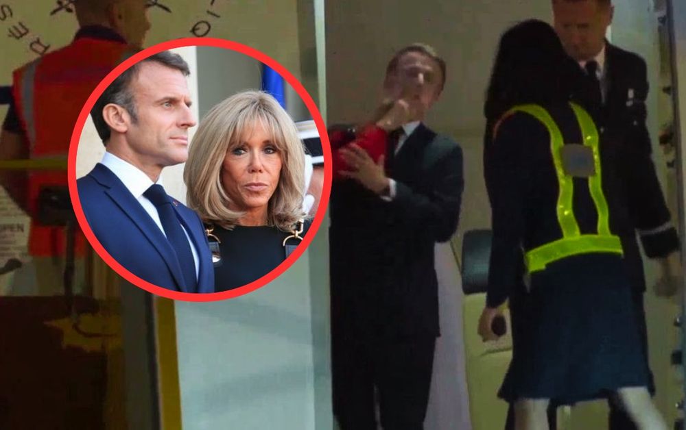 Cachetazo de Brigitte a Emmanuel Macron: qué pasó en el video de la pareja presidencial
