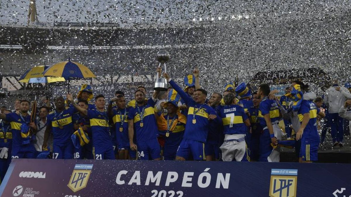 Boca Juniors goleó a Tigre y se consagró campeón de la Copa de la Liga ...