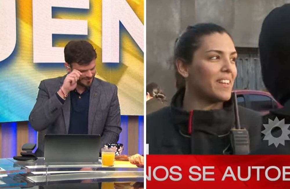 La emoción del periodista Nacho Otero al ver en vivo a su prima, hija ...