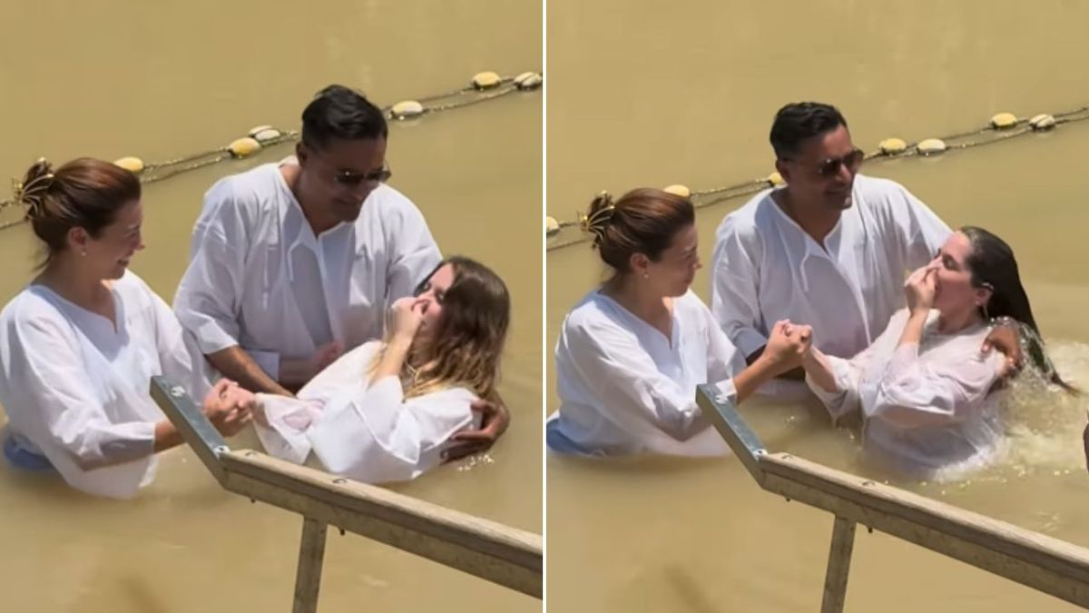 Video: una diputada libertaria viajó hasta Israel y se bautizó en el ...
