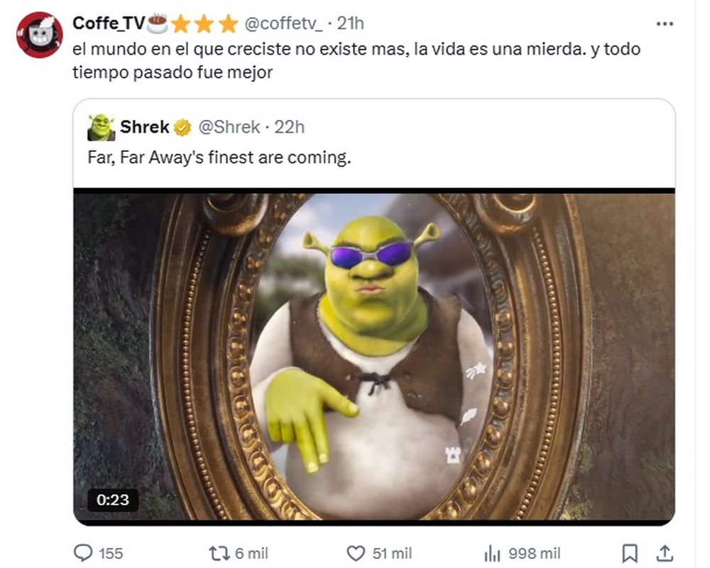 Los memes por Shrek 5: a nadie le gustó la animación y explotaron las ...
