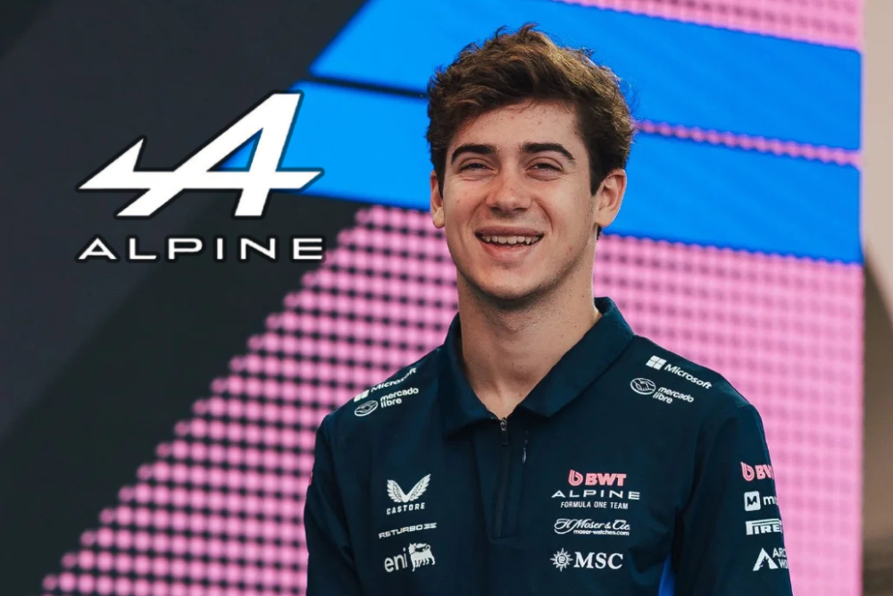 Alpine saludó a Franco Colapinto por su cumpleaños y enterneció a todos ...