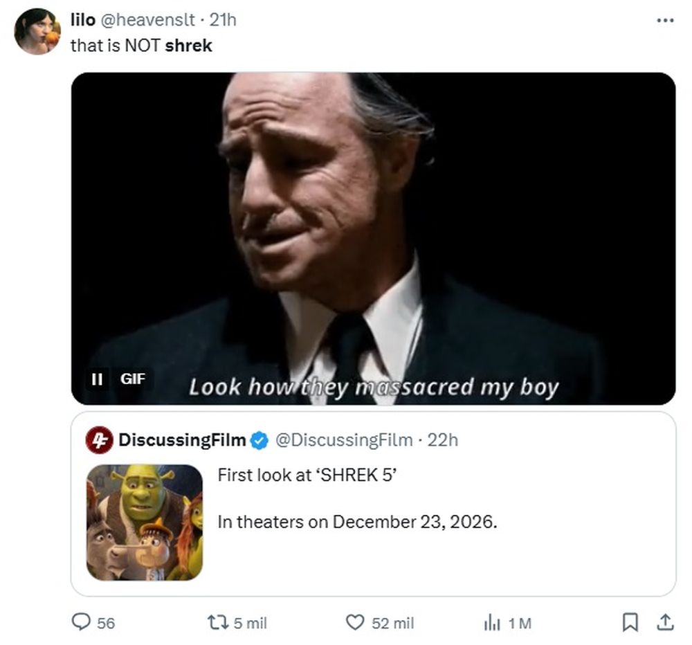 Los memes por Shrek 5: a nadie le gustó la animación y explotaron las ...