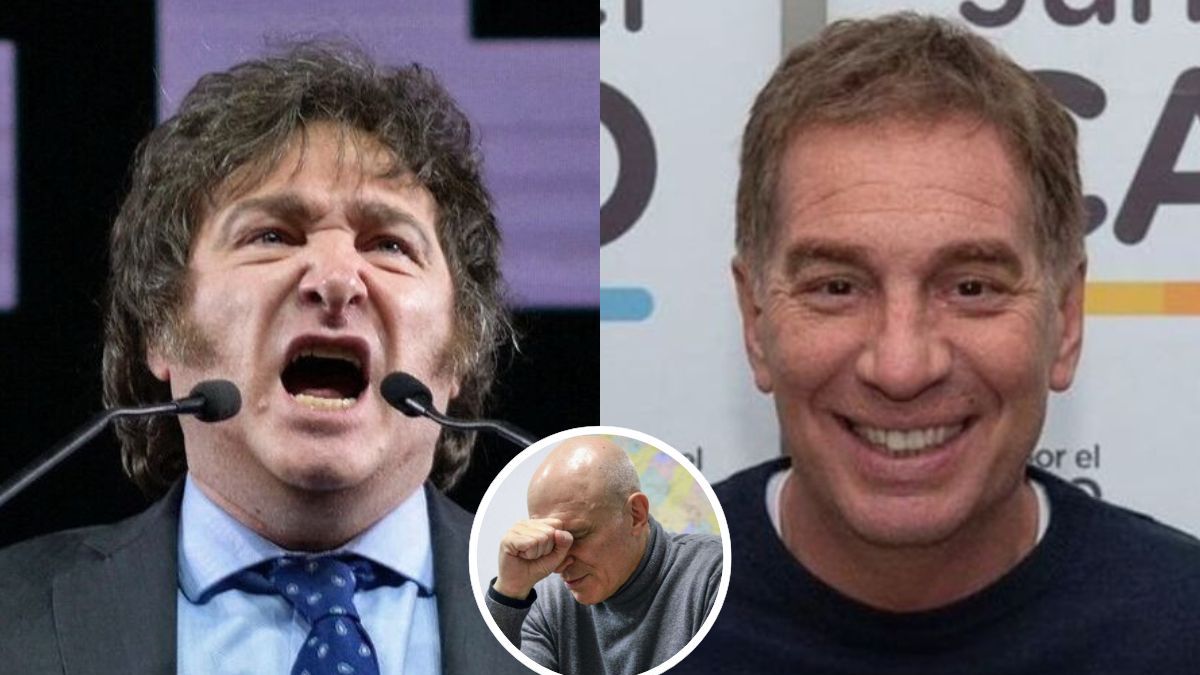 Milei le decía engendro, corrupto y pésimo candidato a Santilli, el ...
