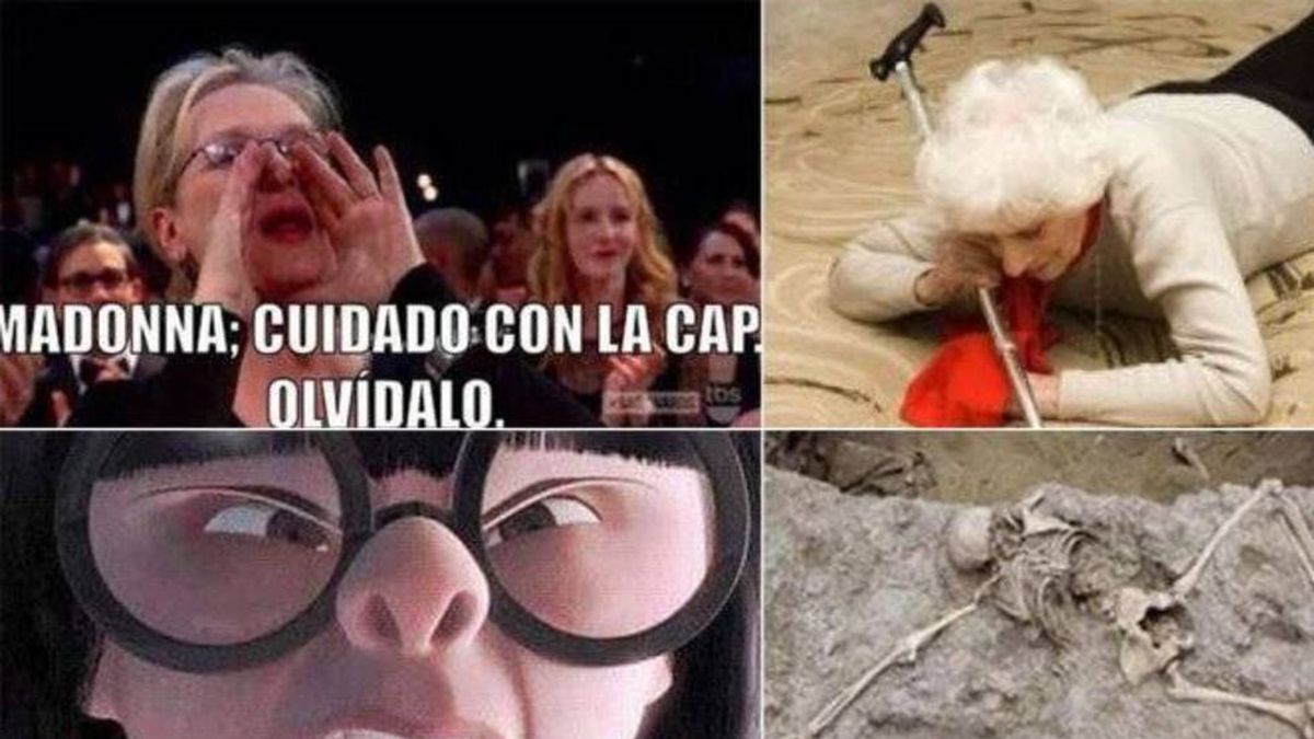 Infaltables: los memes de la caída de Madonna en los Brit Awards
