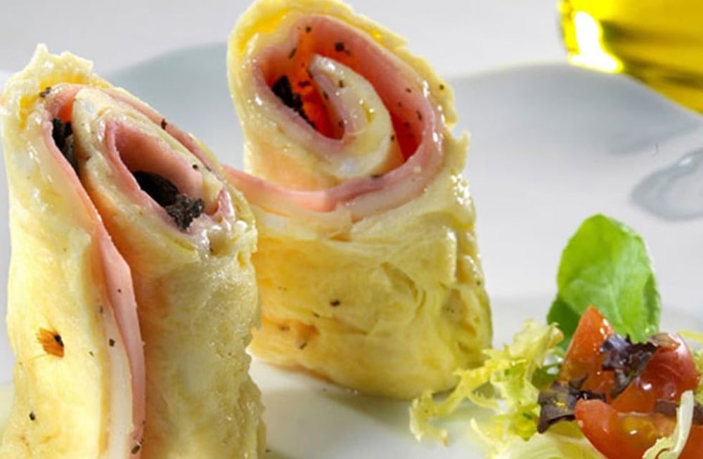 La receta del wrap de jamón y queso para hacer para desayunar cuando no ...