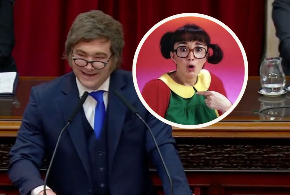 Quién es la Chilindrina Troska que Milei enfrentó en la Asamblea ...