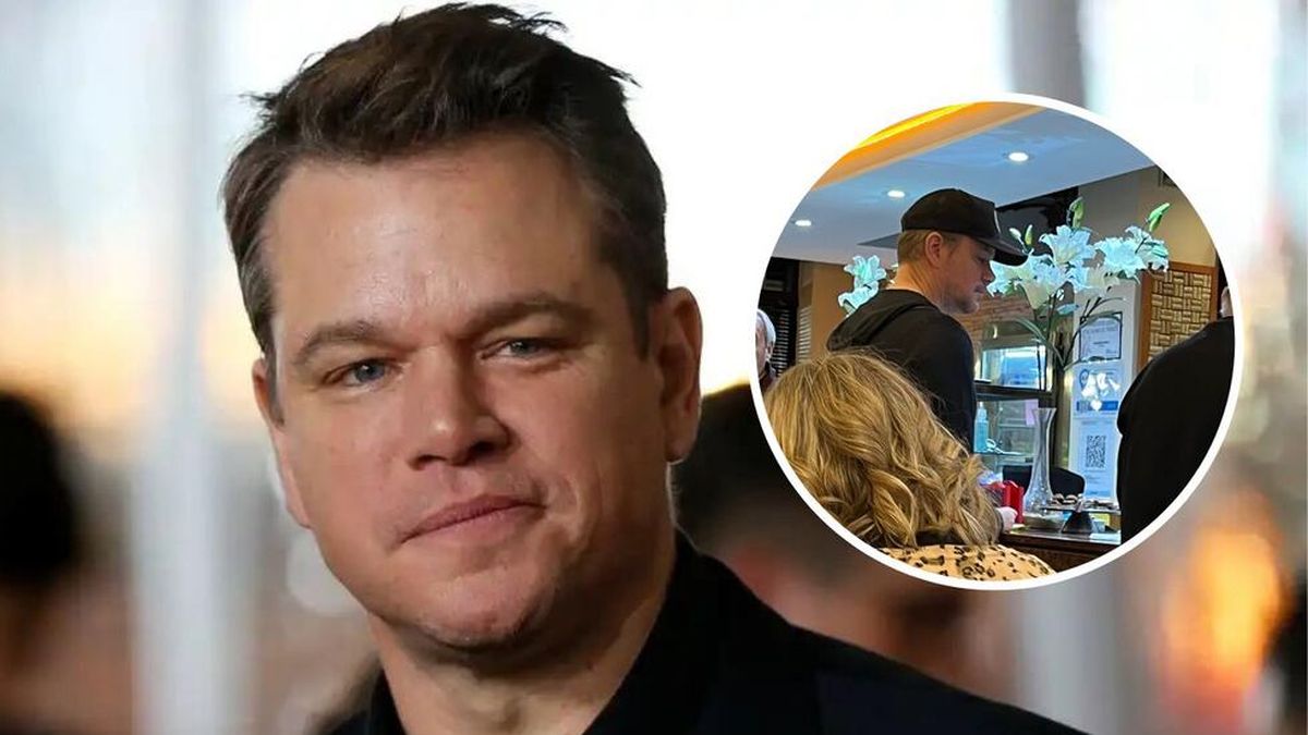 Matt Damon sigue en Argentina: visitó pastelerías, almorzó con su ...