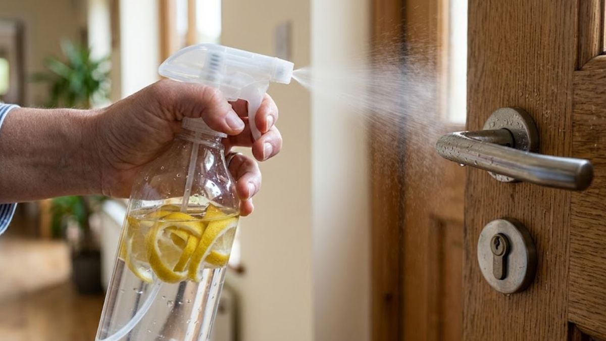 Rociar agua y limón en la manija de la puerta: por qué se recomienda ...