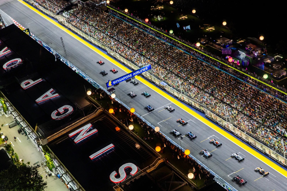 Así es una vuelta en el GP de Singapur, donde Franco Colapinto busca sus primeros puntos de la ...