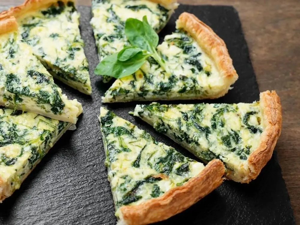 Dieta sin harina: cómo hacer una tarta de pollo y espinaca para comer ...