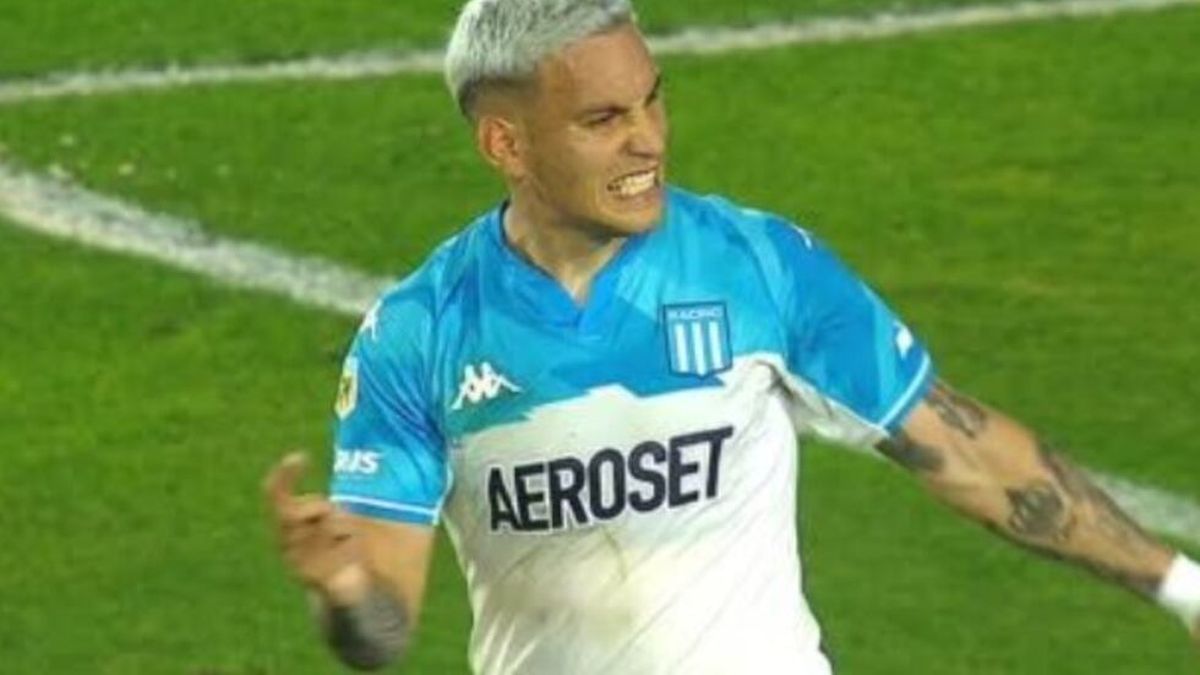 El delantero Enzo Copetti rompió el silencio tras la derrota de Racing ...