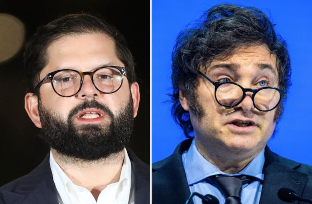 El enojo de Boric por una pregunta sobre Milei y la relación de Chile ...