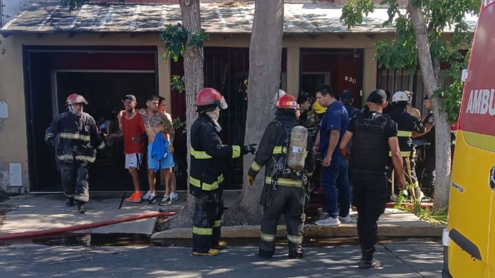 Murió la mujer que resultó lesionada en el incendio del local de ...