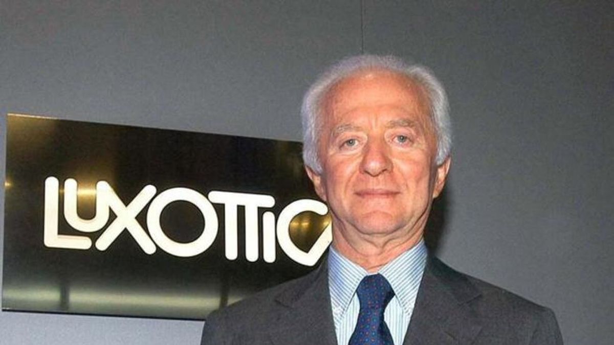 Murió Leonardo Del Vecchio, creador de Ray-Ban: nació en la pobreza y ...