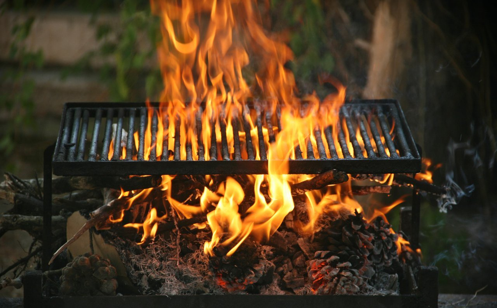 Ni nafta ni alcohol: prendé el fuego del asado rápido con un truco ...