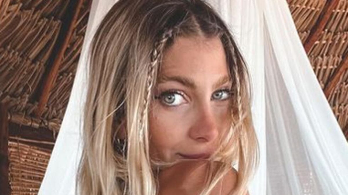 Cande Ruggeri con un body blanco y encaje que dejó a sus seguidores ...