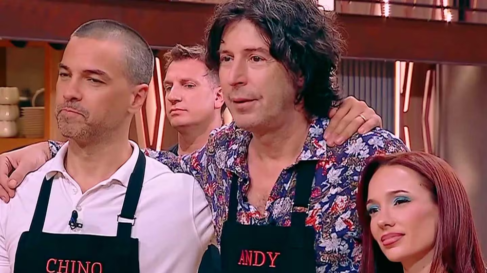 Sorpresa en MasterChef Celebrity: se fue Andy Chango