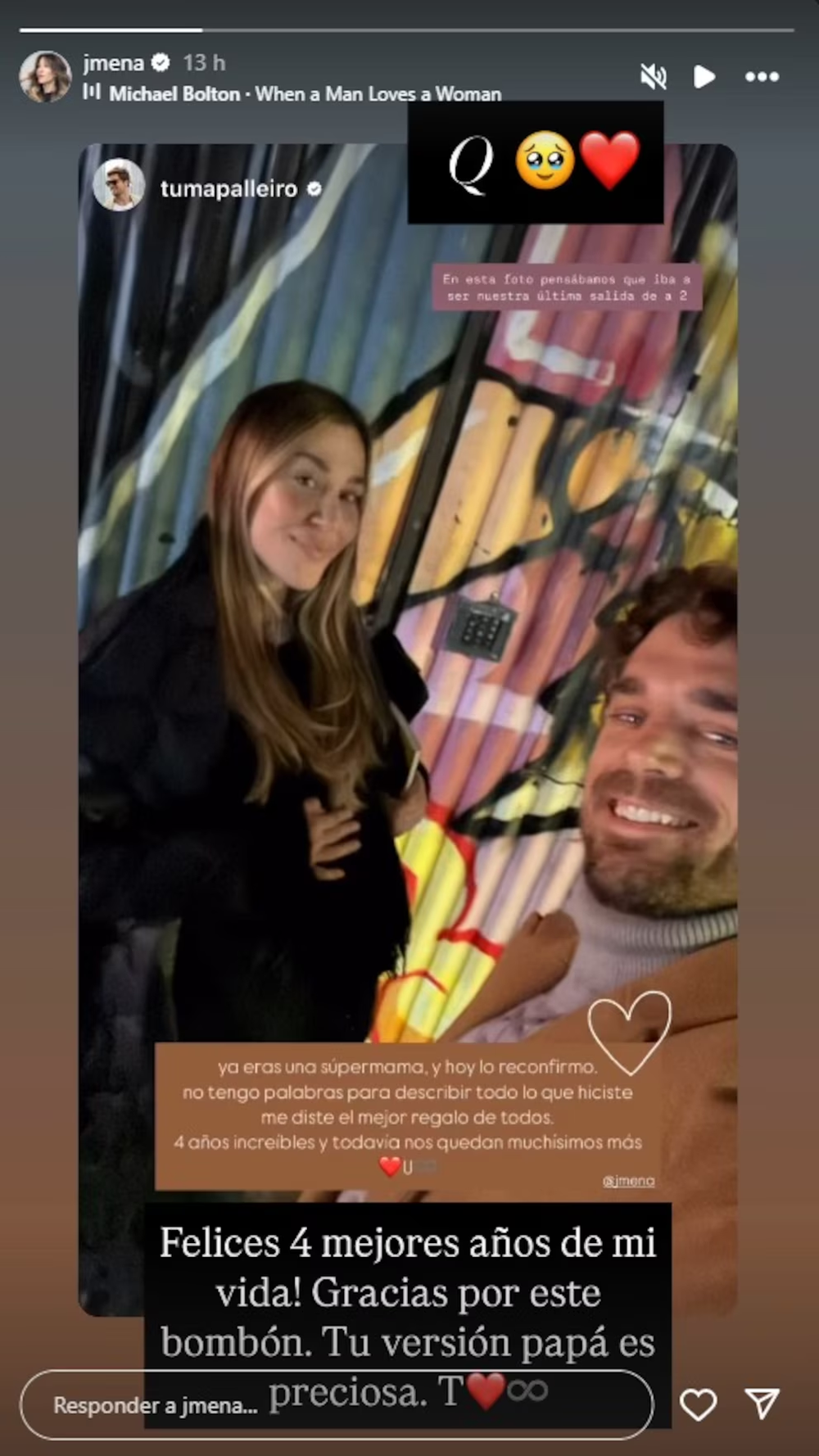 Jimena Barón celebra su cuarto año en pareja: cuál fue el mensaje que ...