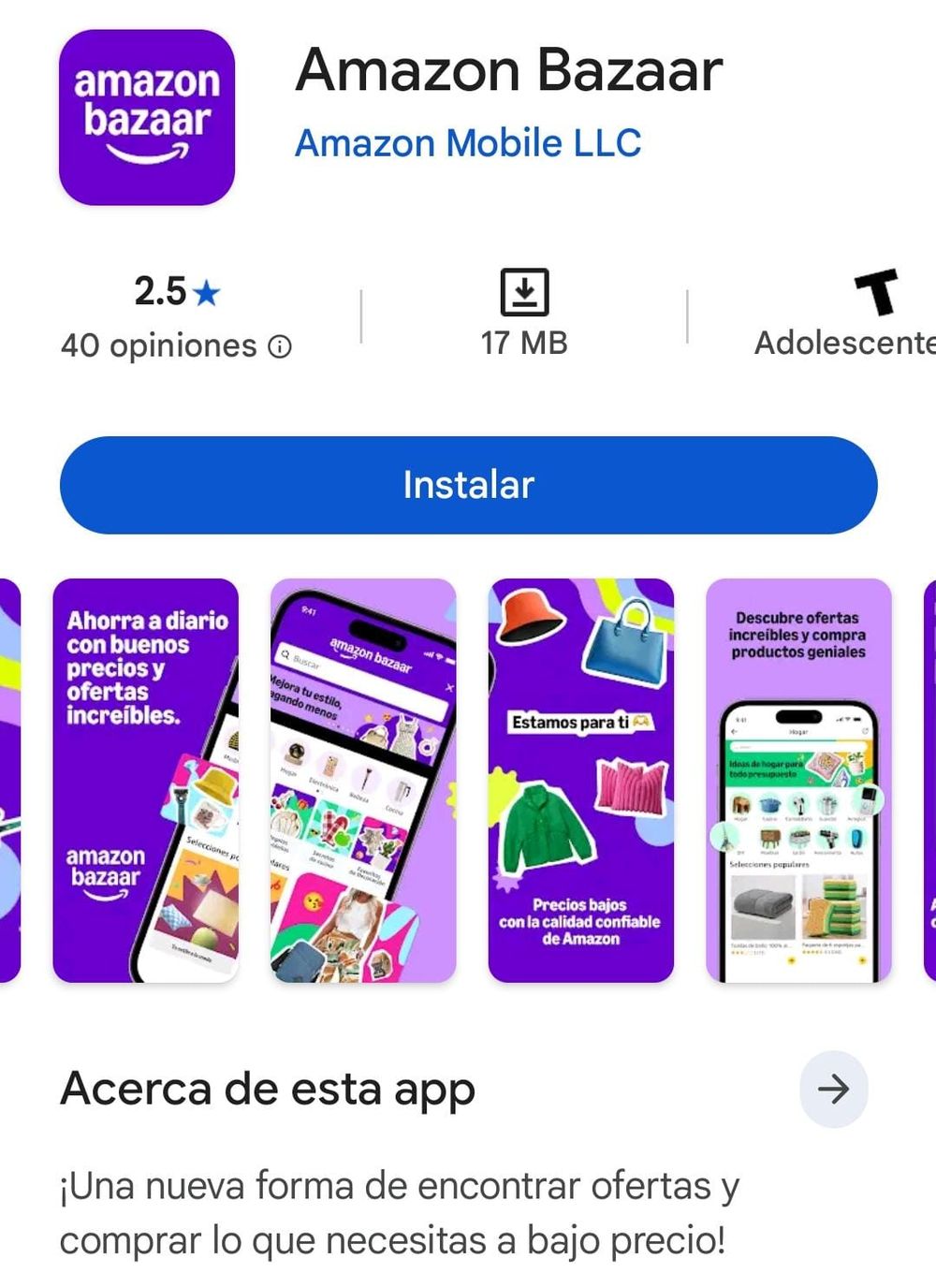 El sigiloso lanzamiento de una app de Amazon en Argentina: productos a menos de USD 10 y envío ...