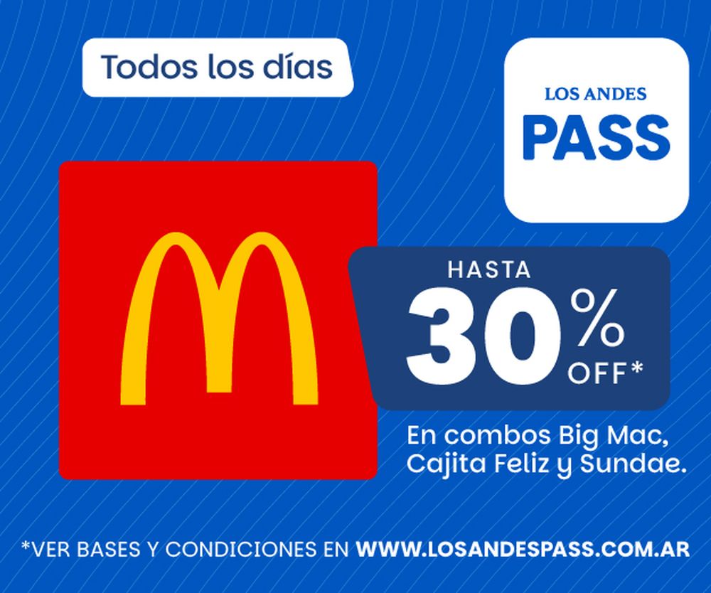 Los Andes Pass y McDonalds anuncian una nueva alianza con beneficios ...