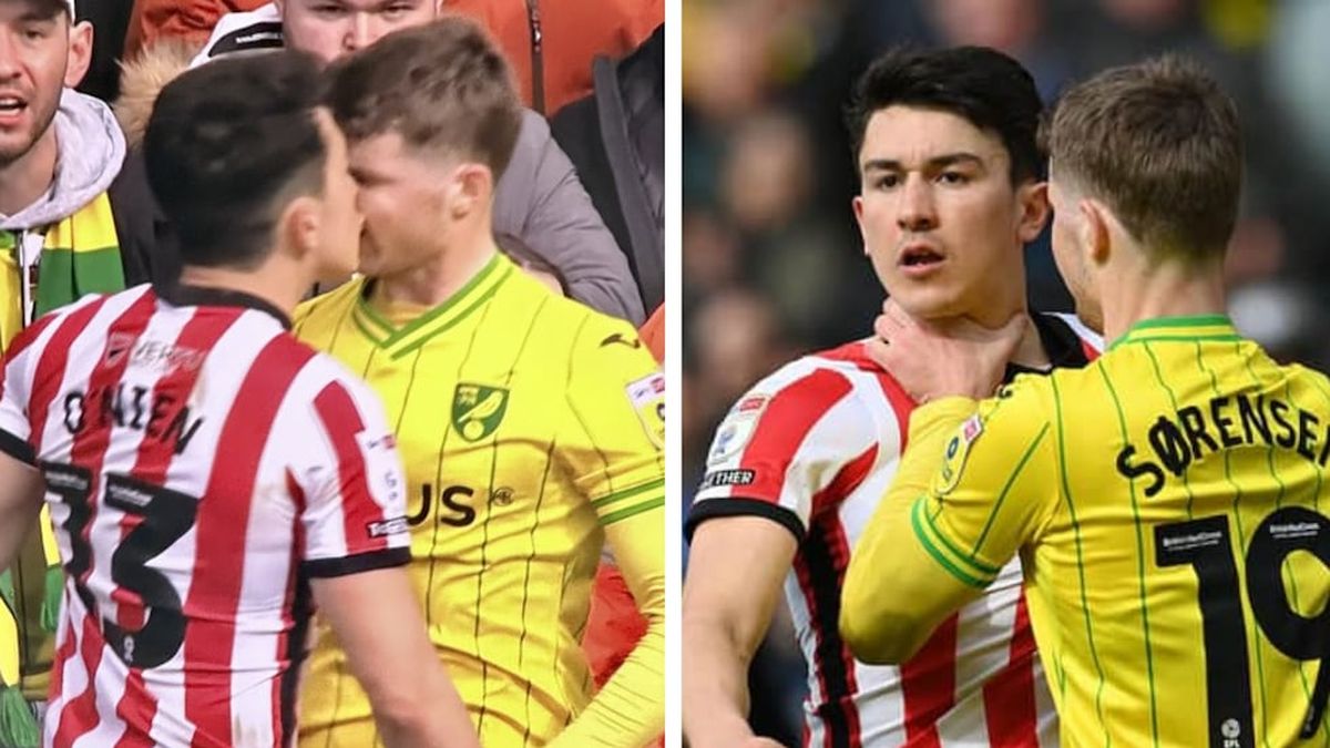 Insólito: un jugador del Sunderland besó a su rival en pleno partido y ...