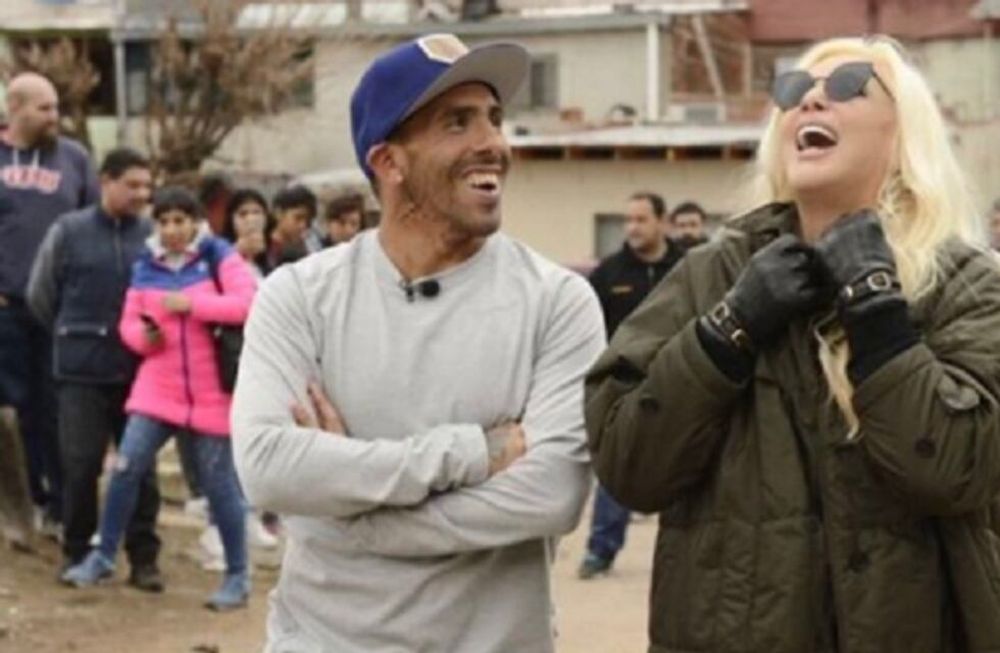 Susana Giménez y Carlos Tévez, así fue el encuentro esperado