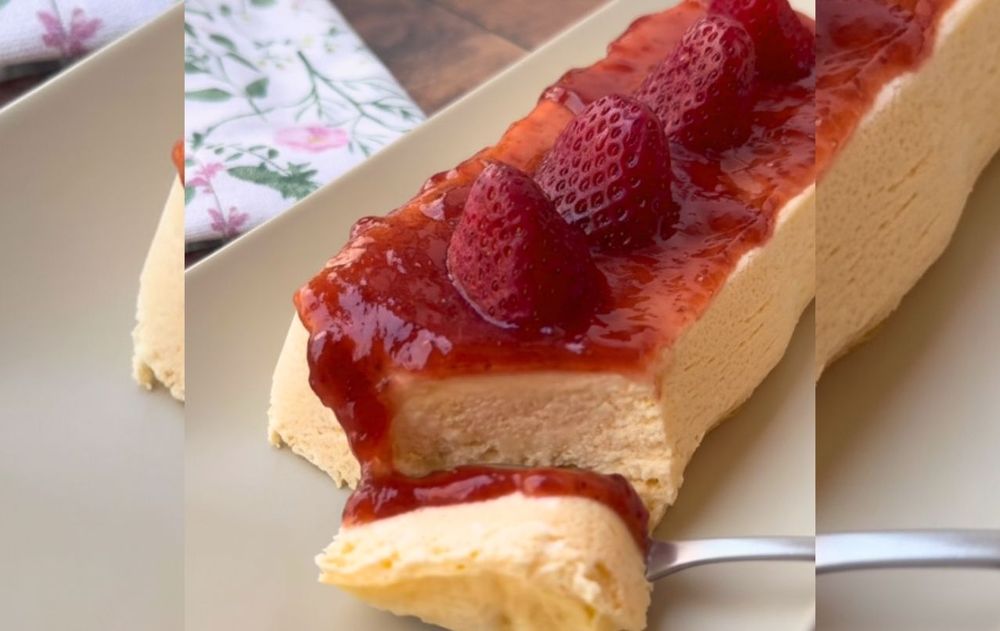 Cómo hacer un delicioso cheesecake casero de frutillas y en menos de 5 ...
