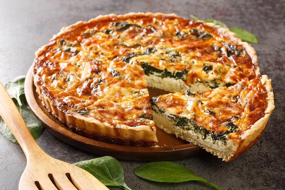 Dieta sin harina: cómo hacer una tarta de pollo y espinaca para comer ...