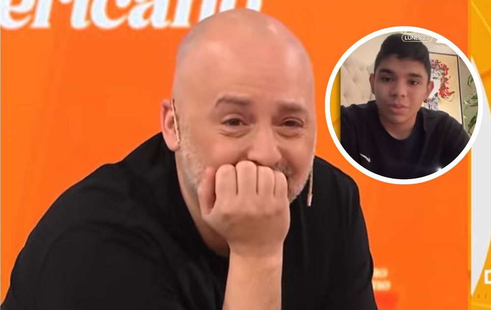 El llanto de José María Muscari al escuchar el mensaje de su hijo Lucio ...