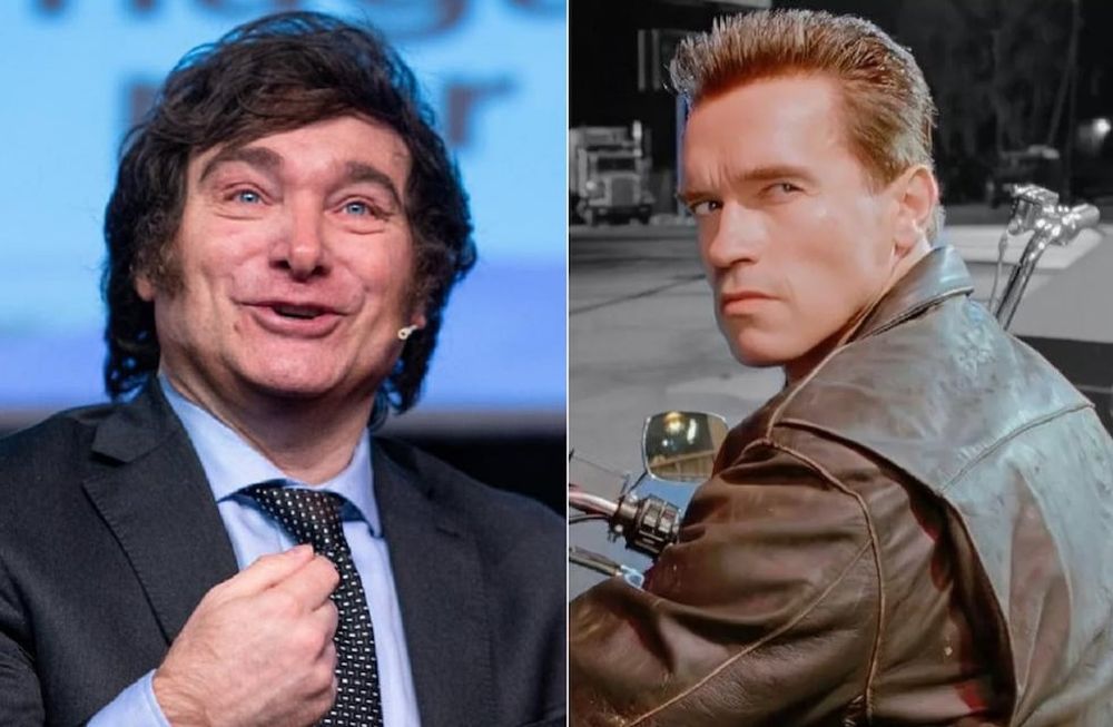 Milei: “Vengo de un futuro apocalíptico, algo así como la historia de ...