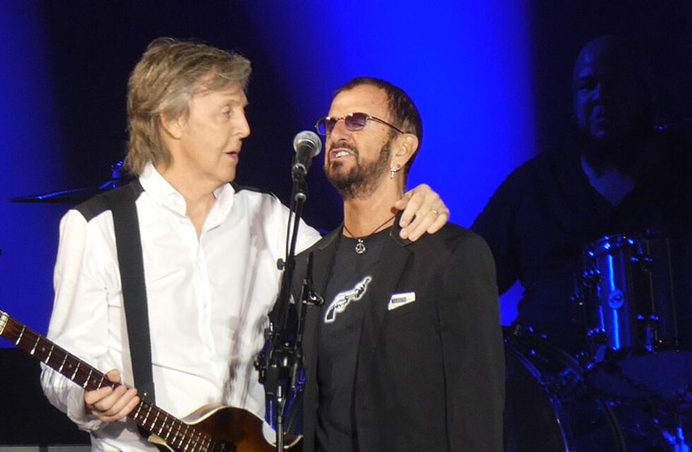 Los Beatles volvieron: Paul McCartney y Ringo Starr tocaron juntos