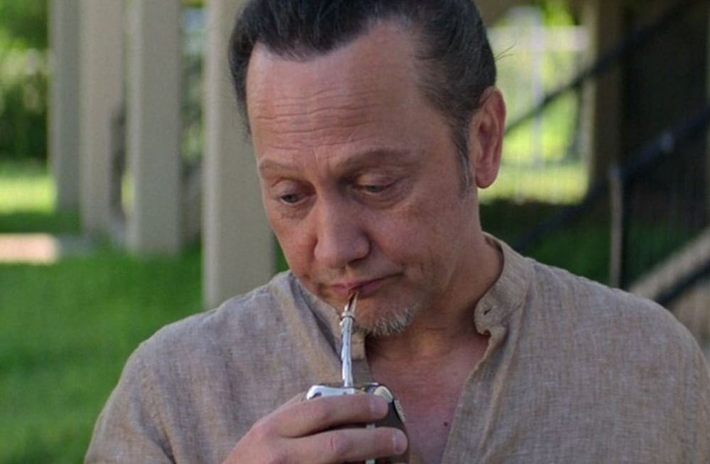 El actor de Hollywood Rob Schneider ama tomar mate y las fotos lo confirman