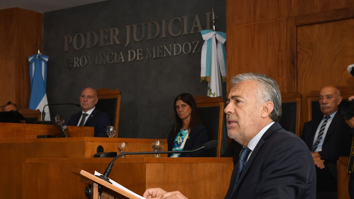 Cornejo versus jueces: qué dijo el gobernador sobre las sentencias de ...