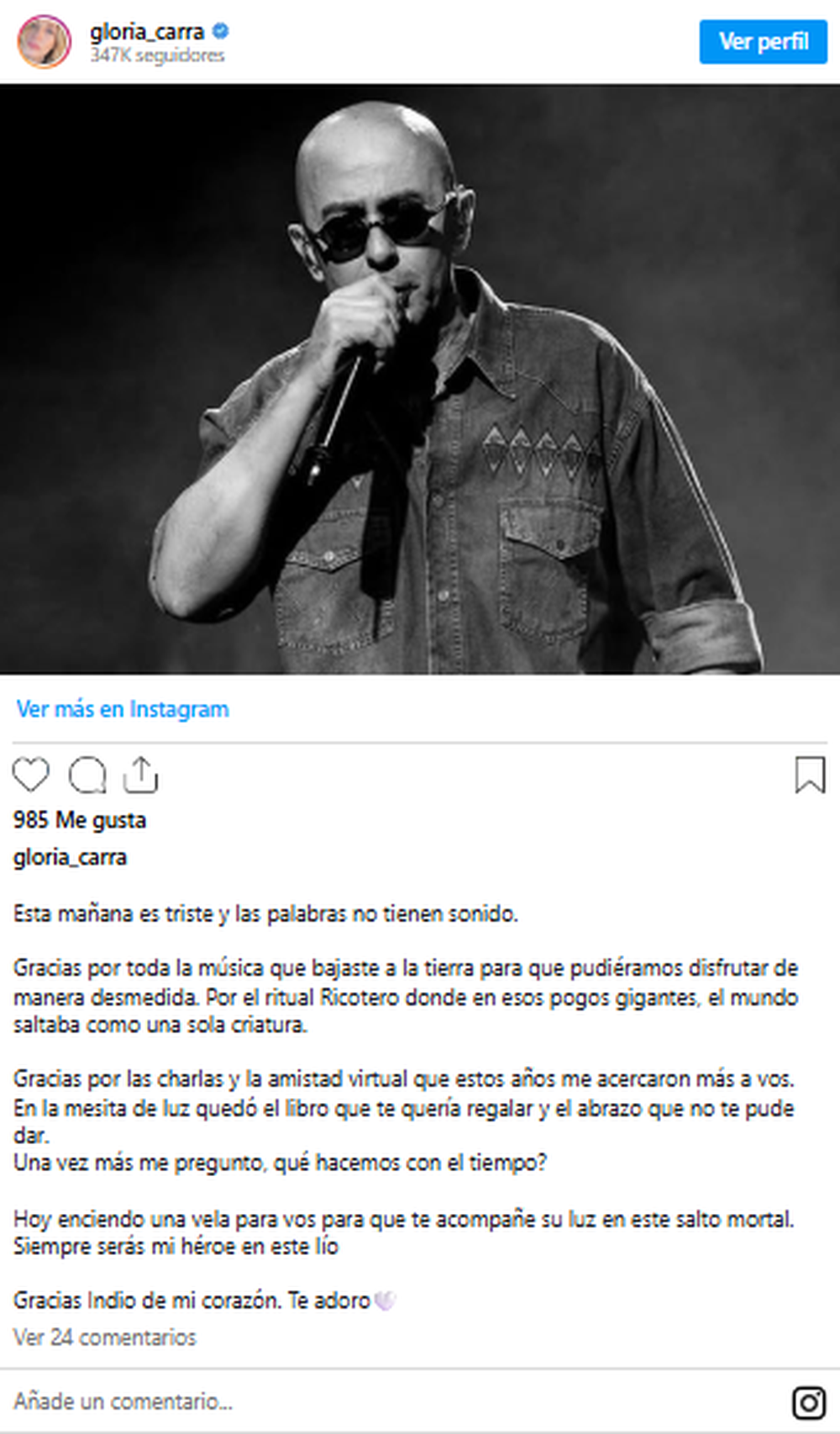 Murió el Indio Solari: la despedida en redes a una voz irrepetible del ...