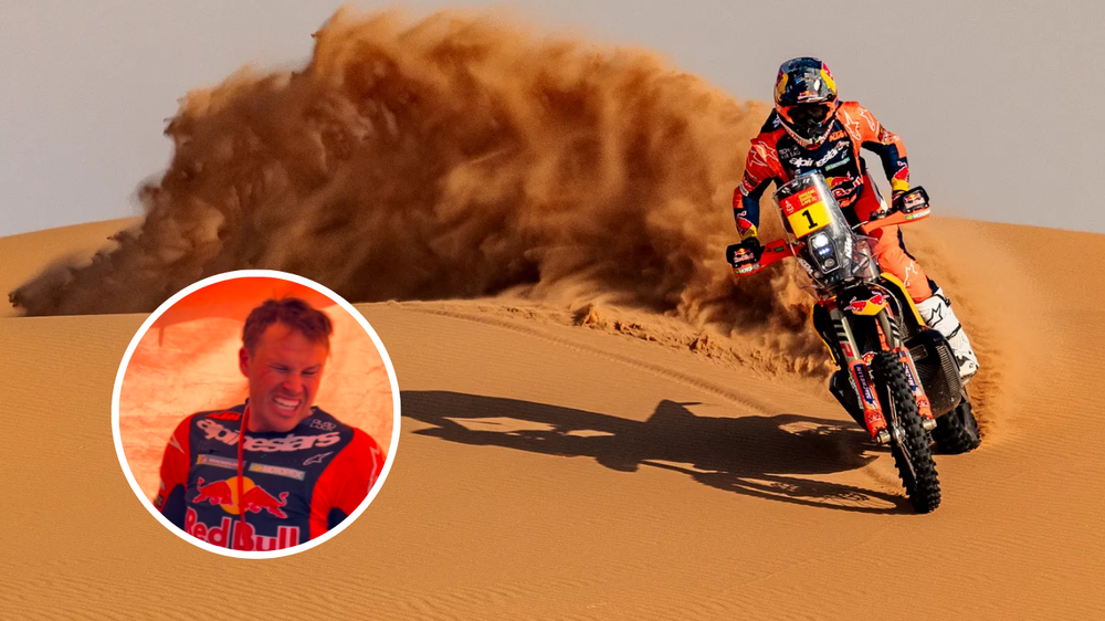 Daniel Sanders corre con una fractura en el Dakar y se niega a ...