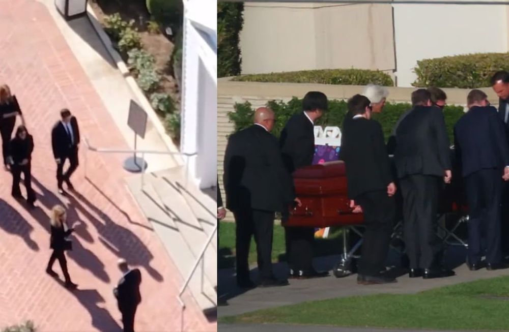 Video: los protagonistas de Friends asistieron al funeral de Matthew ...