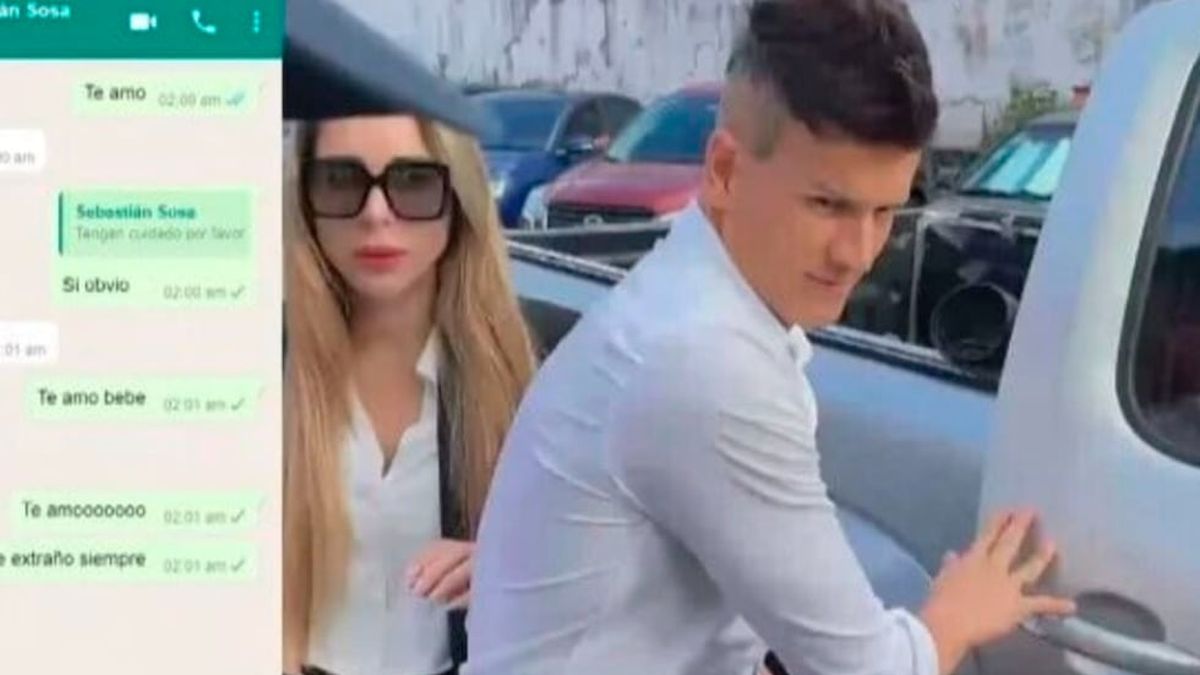 Salieron a la luz los mensajes que Sebastián Sosa le mandaba a su ...