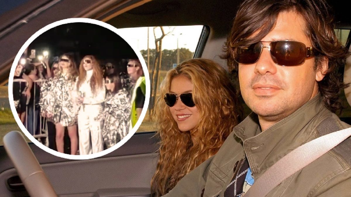 Shakira entró a su show de la mano de la hija de Antonio de la Rúa y ...